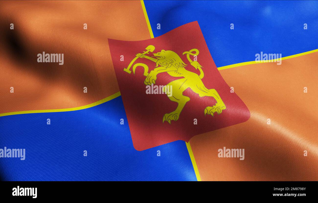 Flag of krasnoyarsk hi-res stock photography and images - Alamy