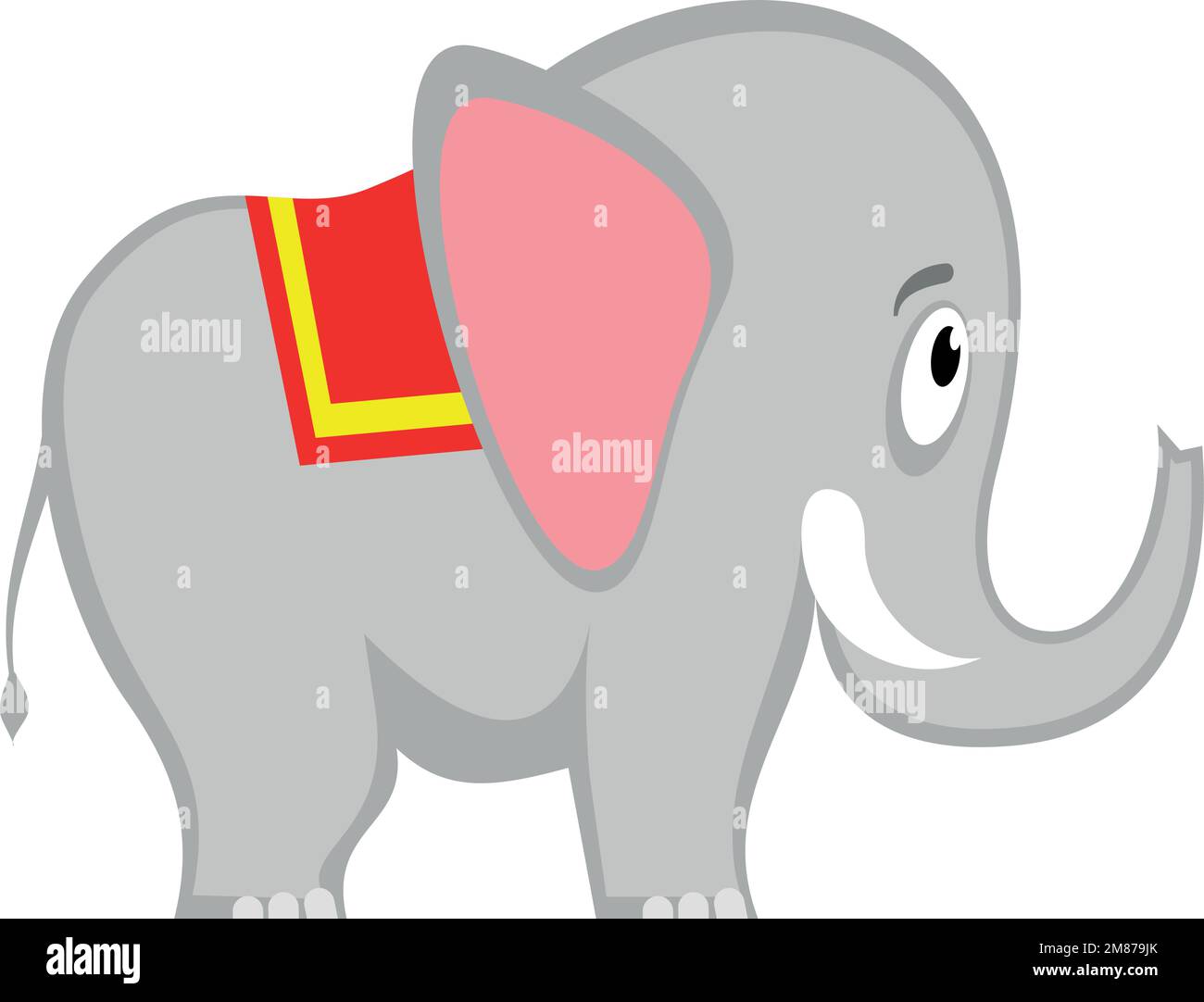 Cartoon elephant baby hi-res stock photography and images - Alamy