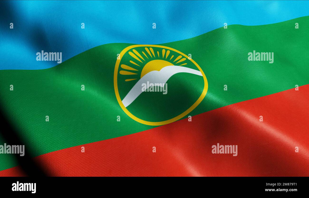 Karachay cherkessia map hi-res stock photography and images - Alamy