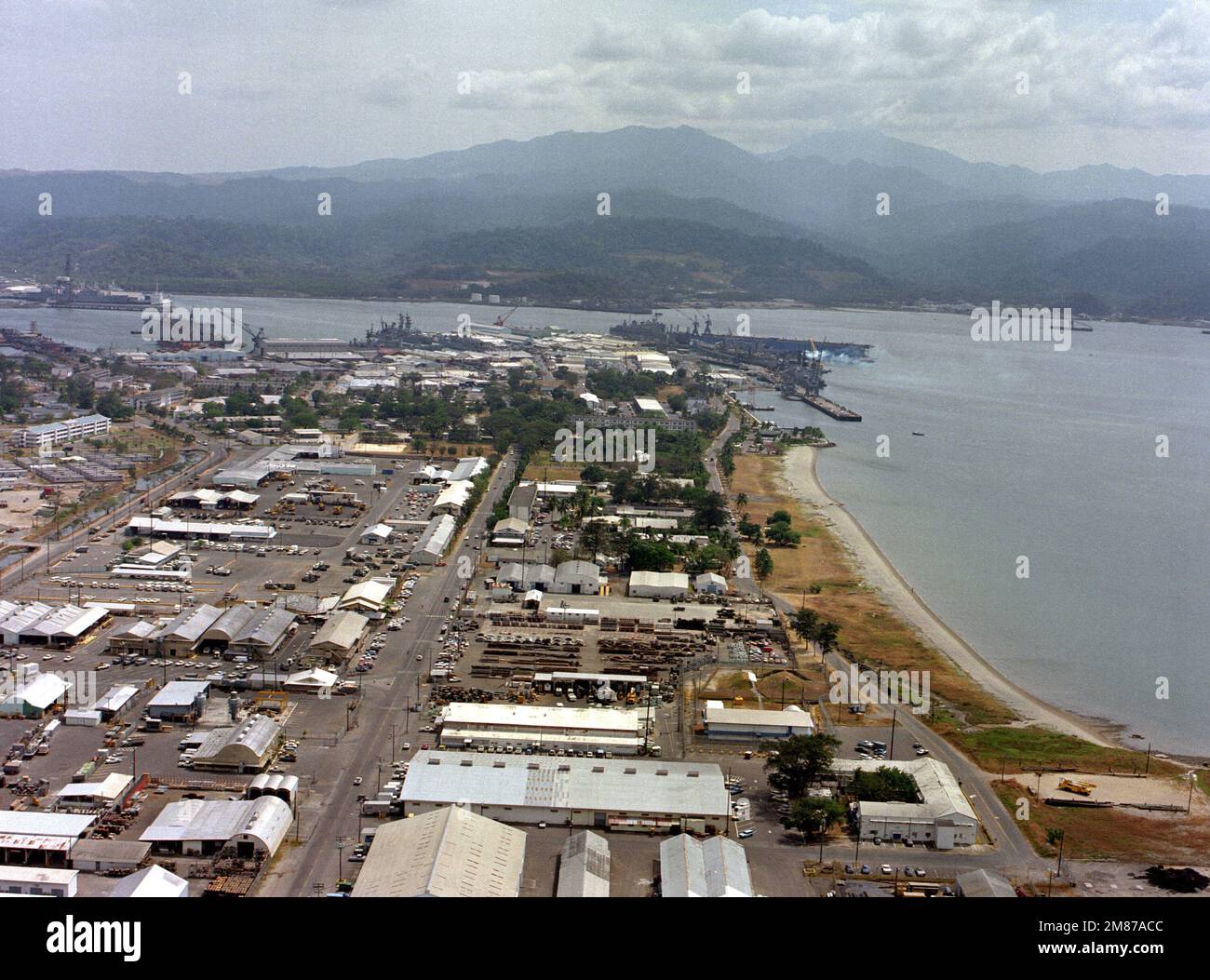 Aerial view of naval base subic bay hi-res stock photography and images - Alamy