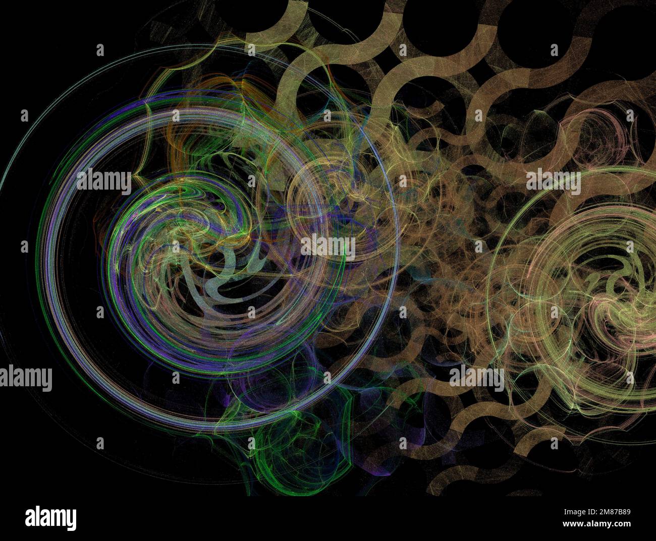 Imaginatory lush fractal texture image abstract background Stock Photo ...