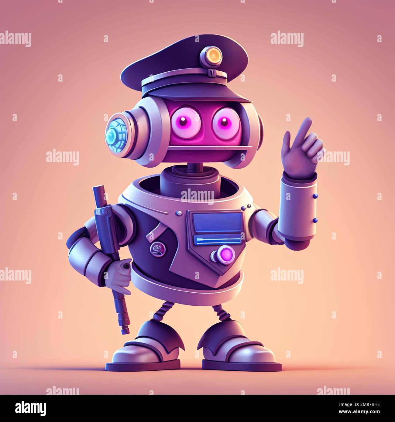 Security guard hat hi-res stock photography and images - Alamy