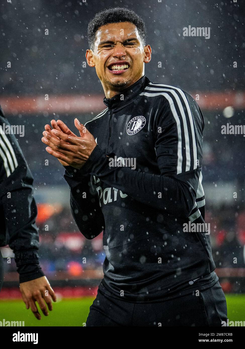 Rotterdam - 12 January 2023, Rotterdam - Marcos Lopez of Feyenoord ...