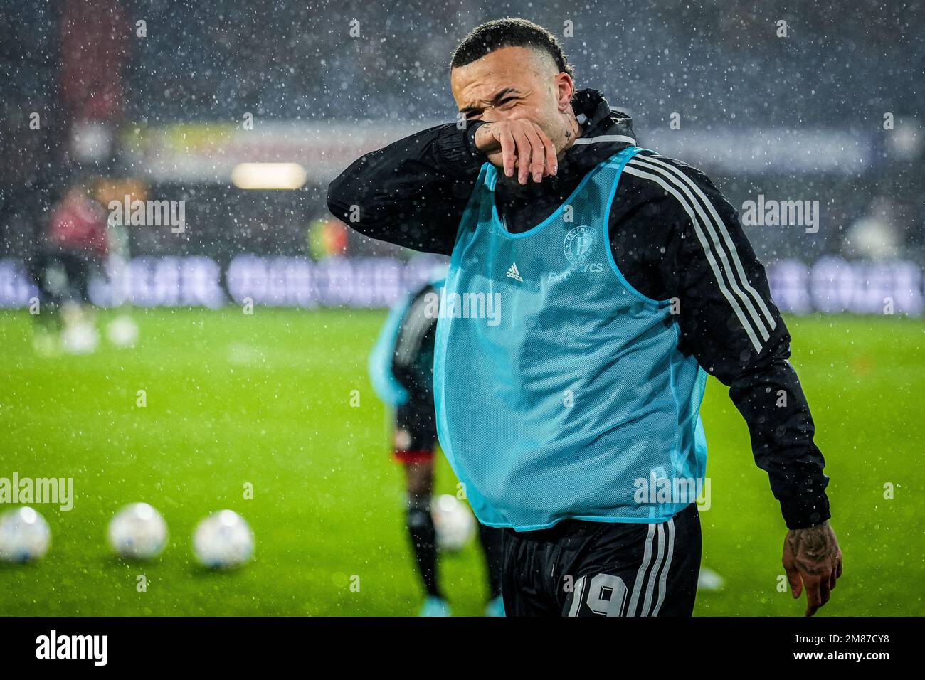 Rotterdam - 12 January 2023, Rotterdam - Quilindschy Hartman of ...