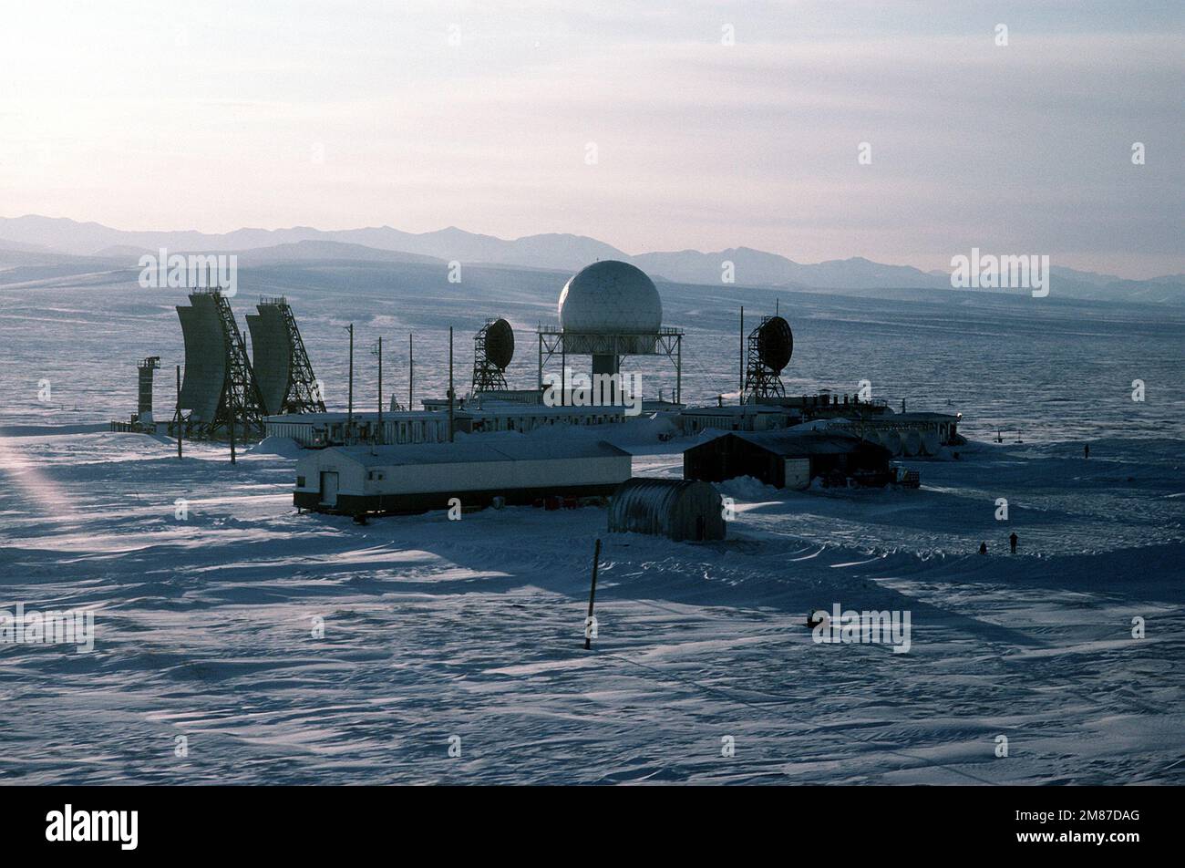The distant early warning line hi-res stock photography and images - Alamy