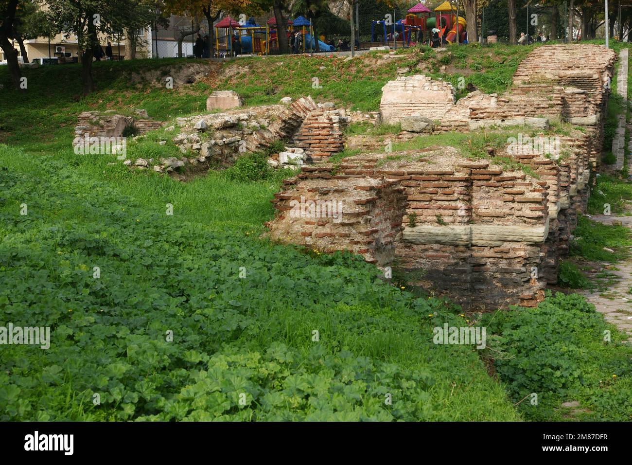 Ayios Polyeuktos Church, located in Istanbul, Turkey, was built by the ...
