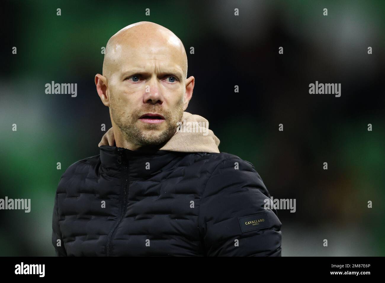 GRONINGEN, NETHERLANDS - JANUARY 12: Dennis van der Ree Headcoach of FC ...