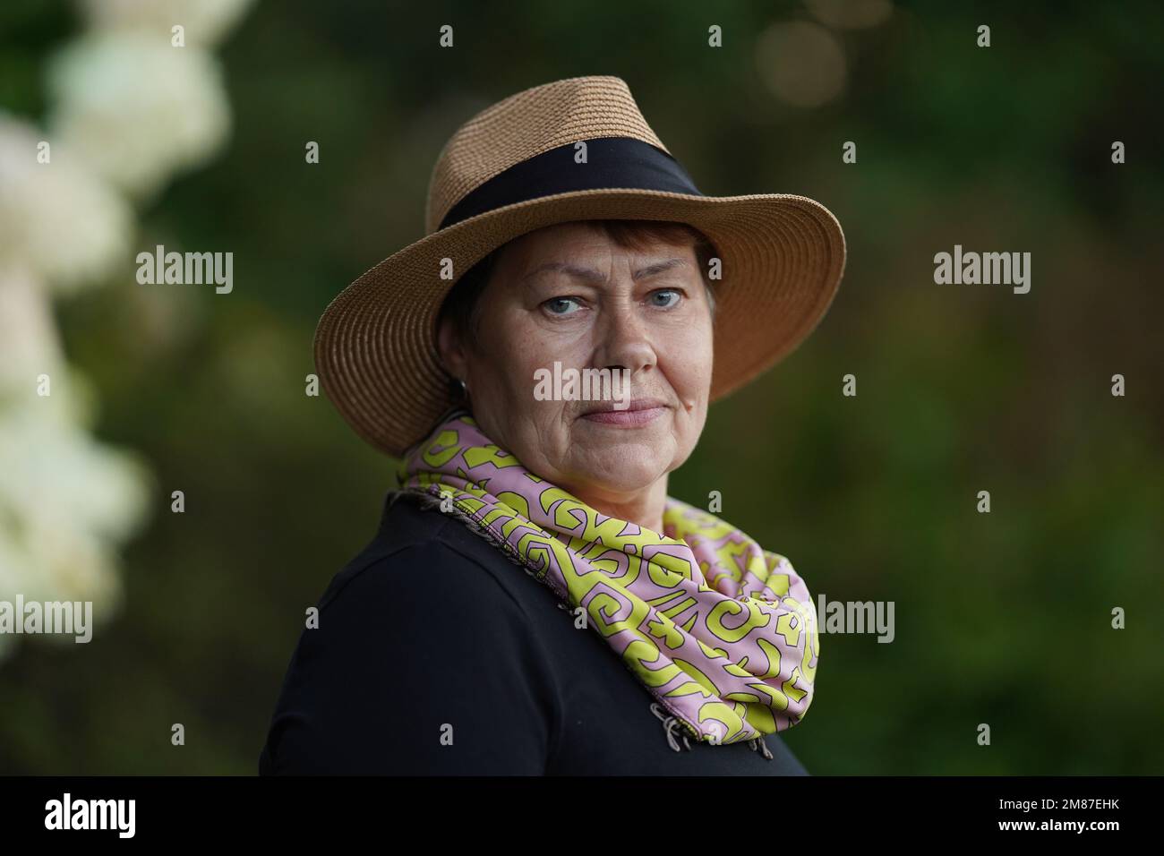 Happy pensioner, pension insurance and rich old age, plastic surgery ...