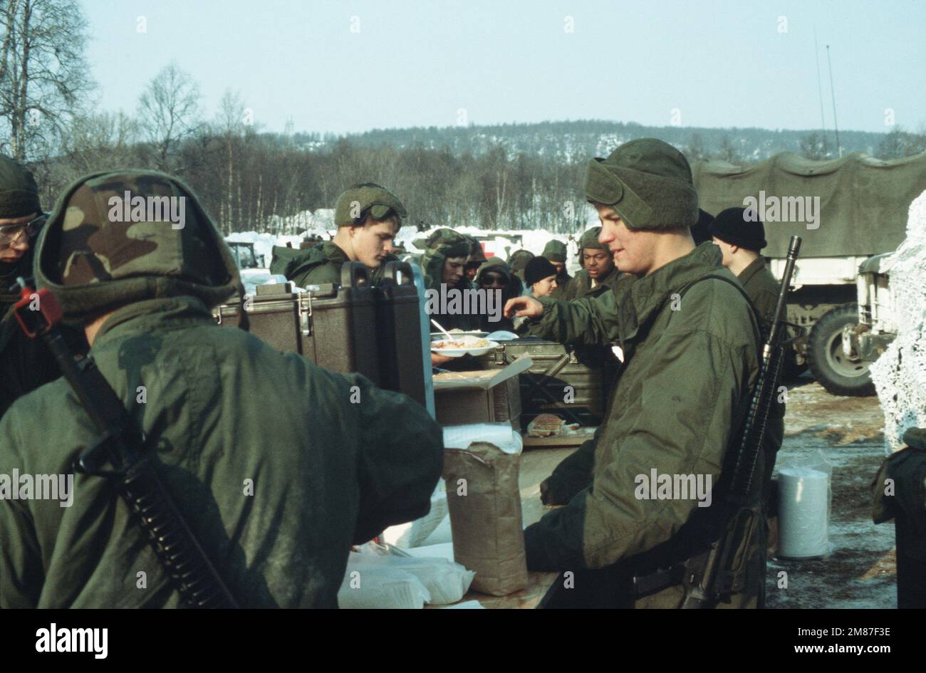 DM-ST-88-08118. Subject Operation/Series: COLD WINTER Country: Norway ...