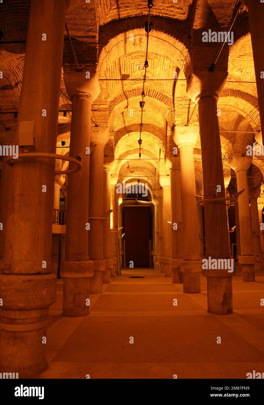 Binbirdirek Cistern, located in Istanbul, Turkey, was built during the ...