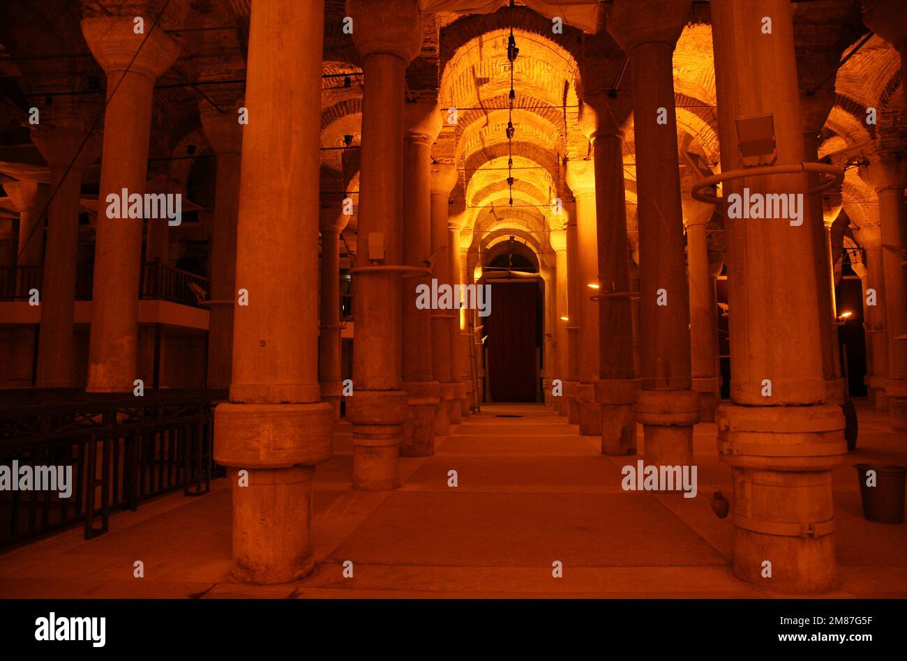 Binbirdirek Cistern, located in Istanbul, Turkey, was built during the ...