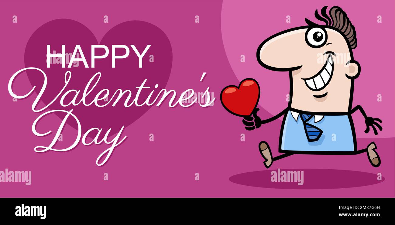 Guy valentines day heart Stock Vector Images - Alamy