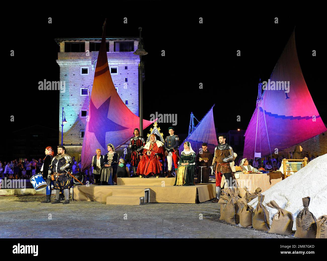 The salt route takes us back to the year 1447 when boats loaded with ...