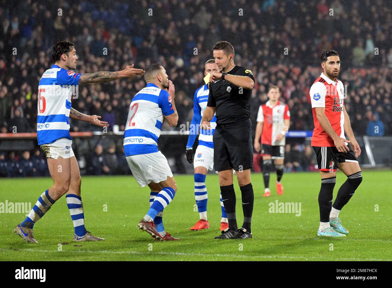 ROTTERDAM - (lr) Sam Kersten of PEC Zwolle, Bram van Polen of PEC ...