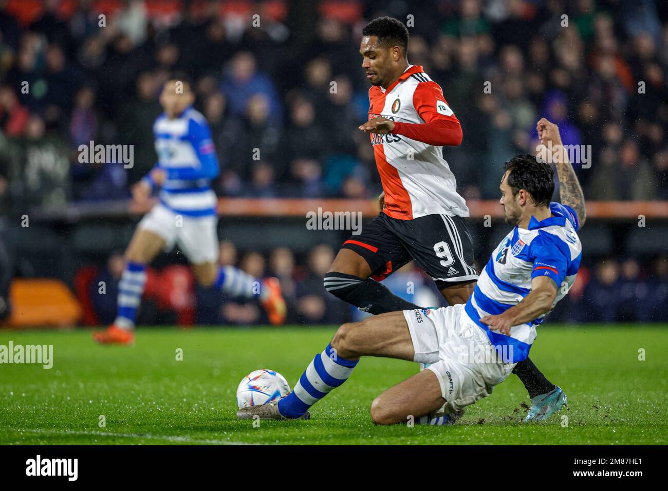 ROTTERDAM, NETHERLANDS - JANUARY 12: Danilo of Feyenoord, Sam Kersten ...