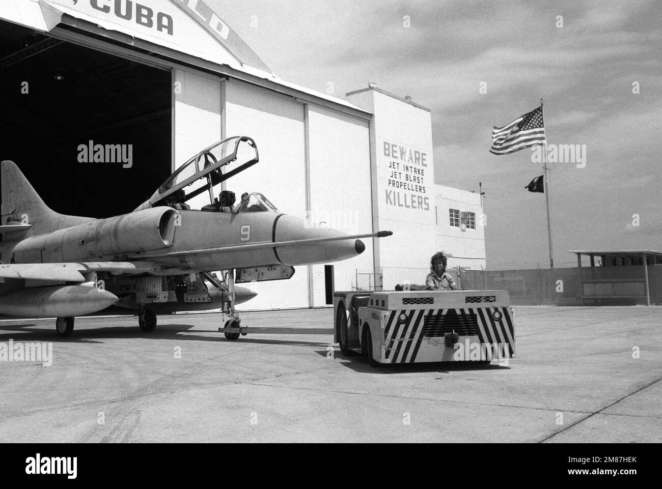 Naval air station guantanamo bay Black and White Stock Photos & Images ...