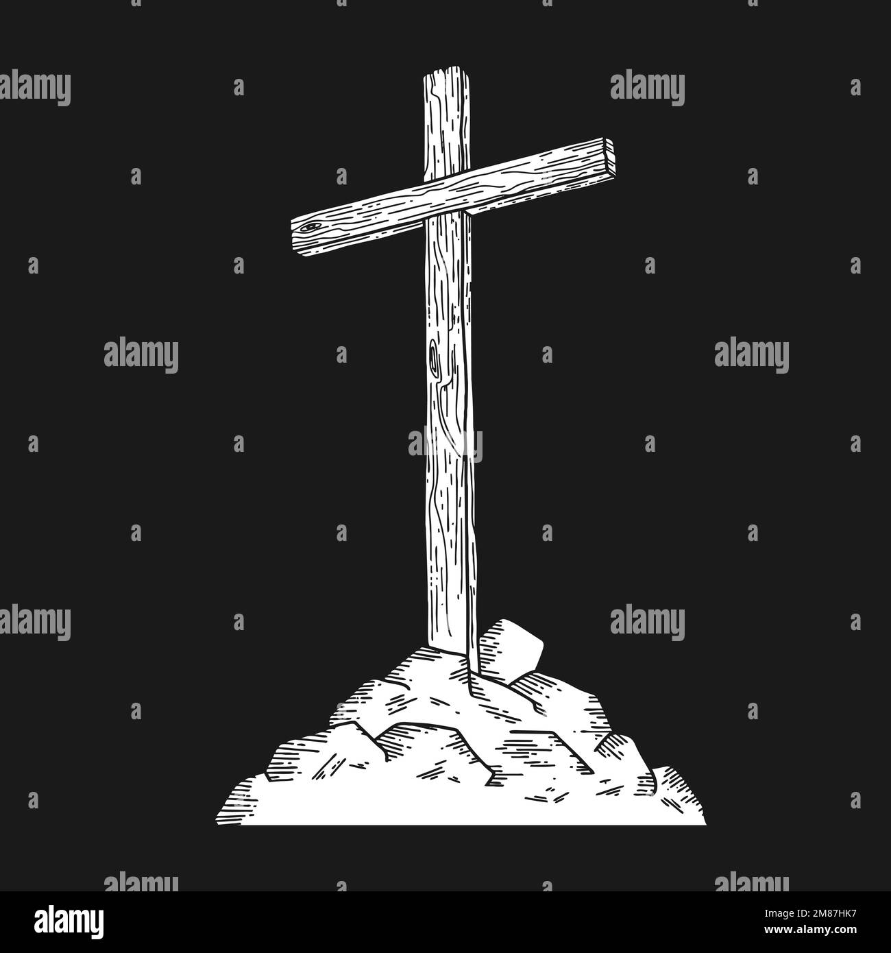 A grange illustration Black and White Stock Photos & Images - Alamy