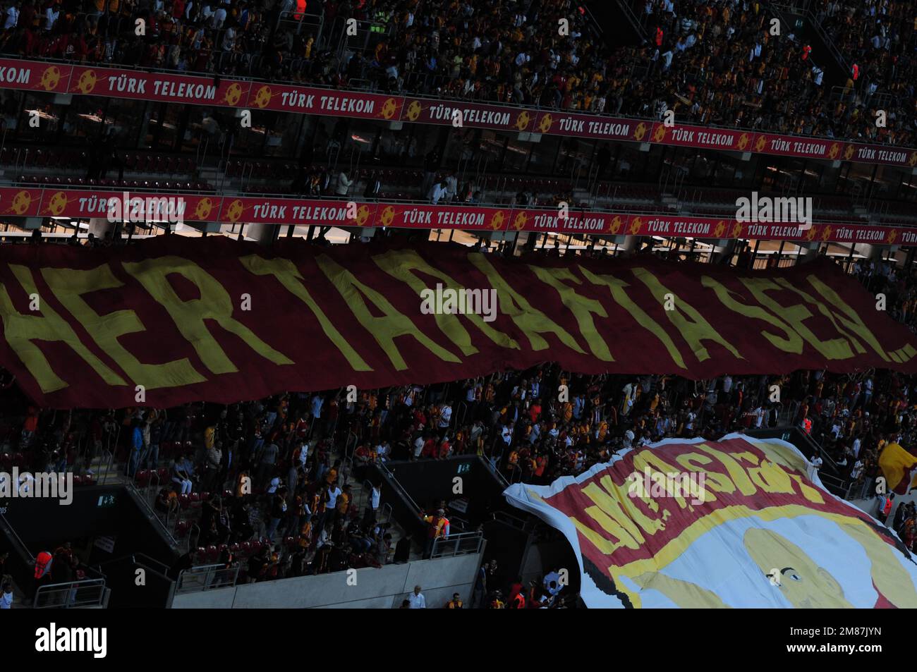 Galatasaray Football Team Stadium Stock Photo - Alamy