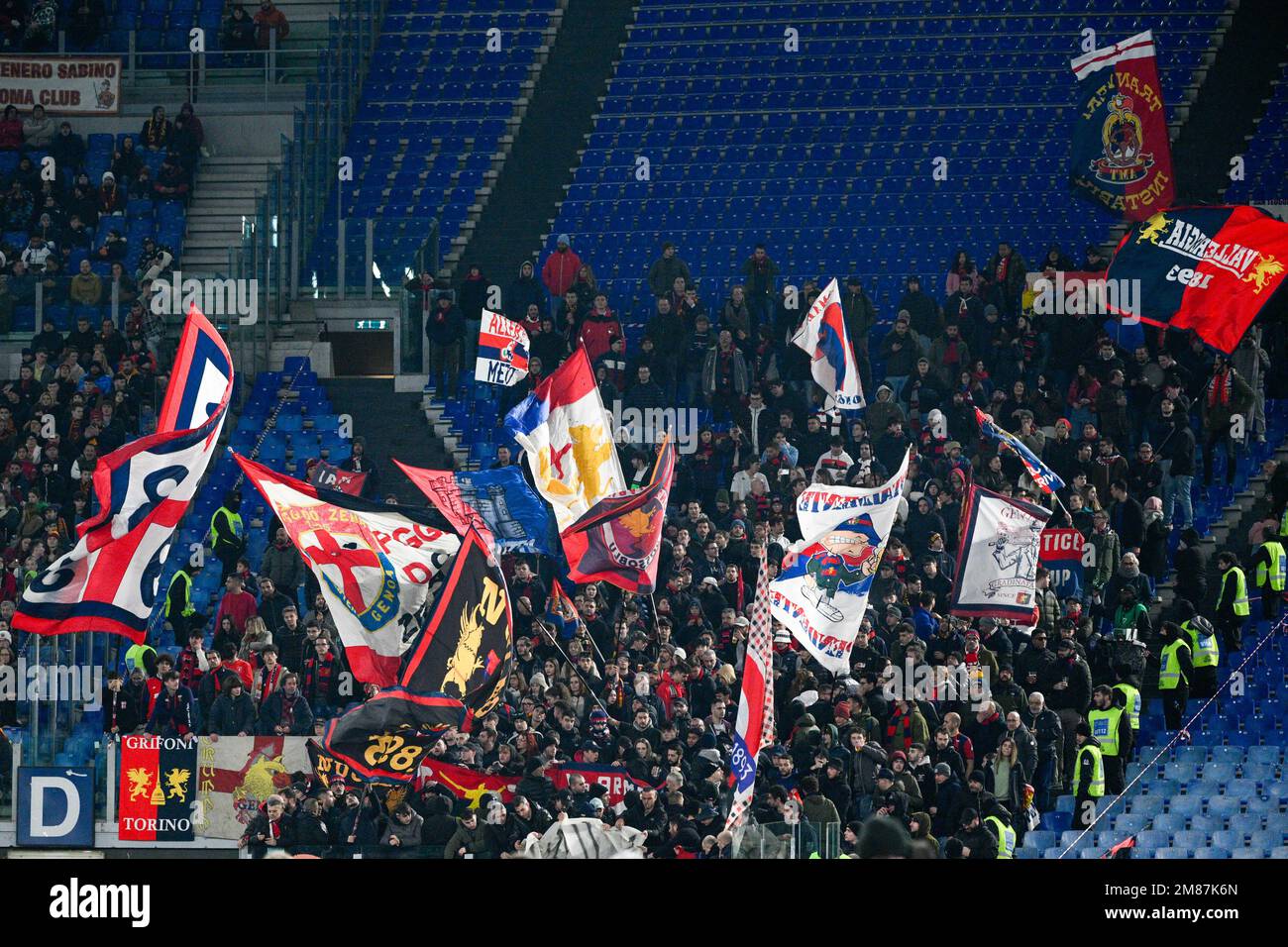 Genoa fans hi-res stock photography and images - Alamy