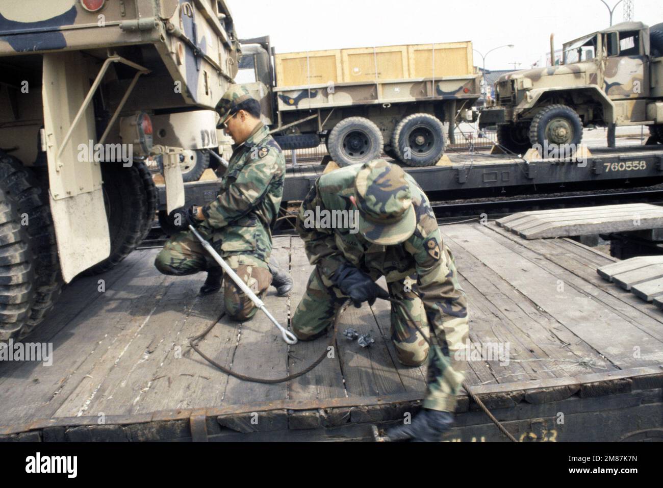 DA-ST-87-12817. Subject Operation/Series: TEAM SPIRIT '87 Base: Pyong ...