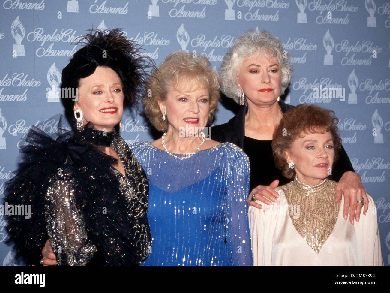 Estelle Getty with Rue McClanahan, Betty White, Bea Arthur at the 17th ...
