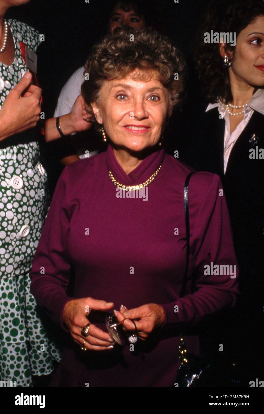 Estelle Getty at the 49th Annual Golden Globe Awards at Beverly Hilton ...