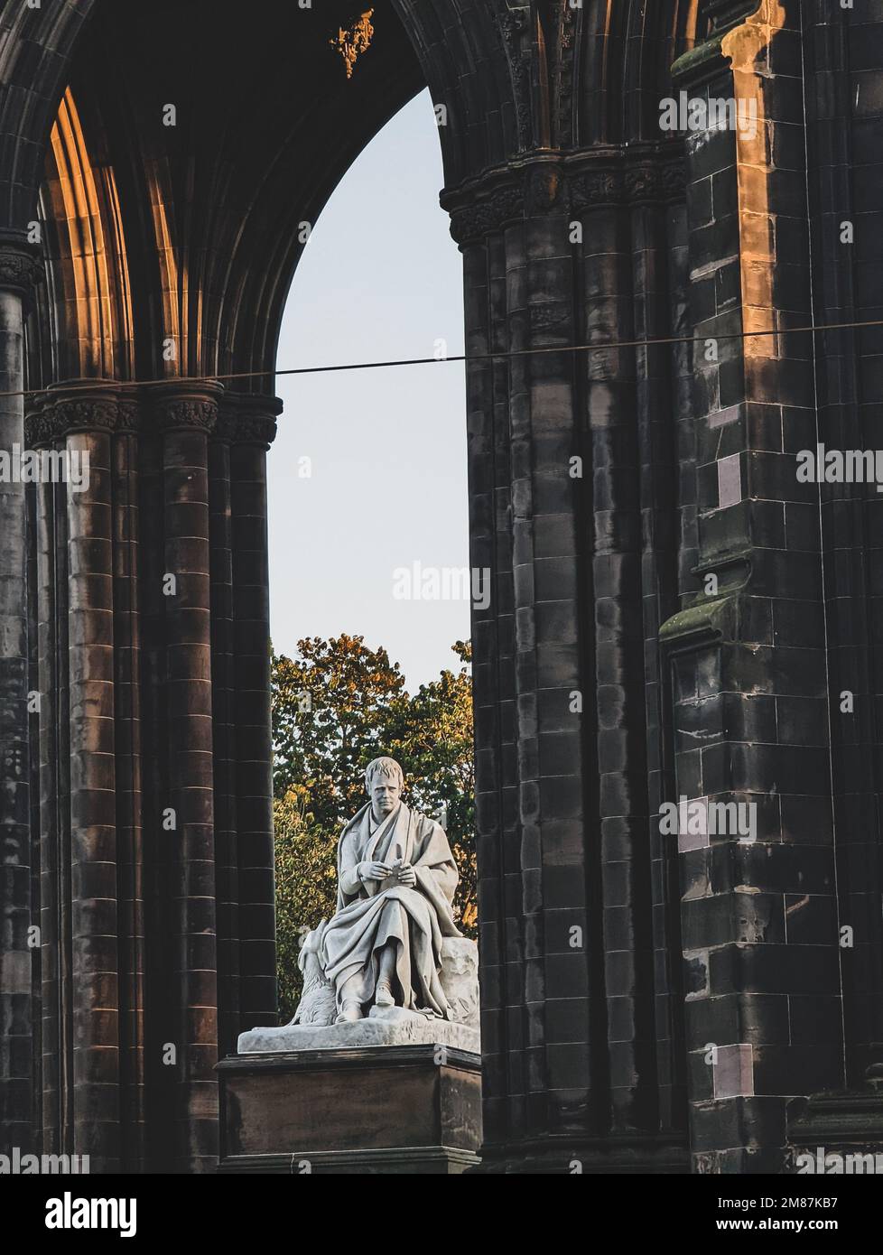 The Scott Monument is a Victorian Gothic monument to Scottish author ...