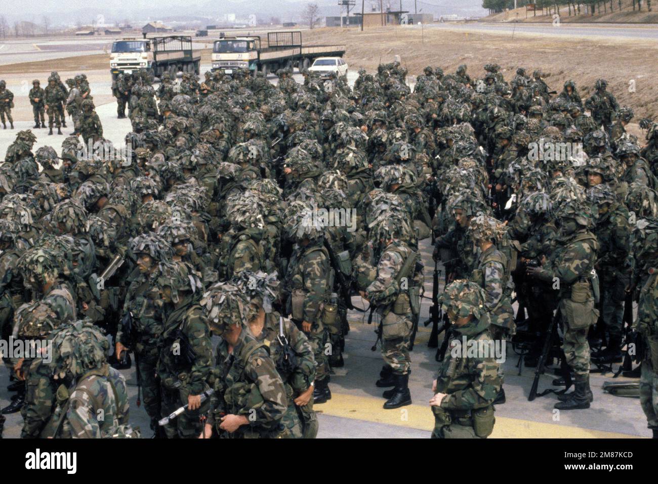 DA-ST-87-12838. Subject Operation/Series: TEAM SPIRIT '87 Base: Osan ...