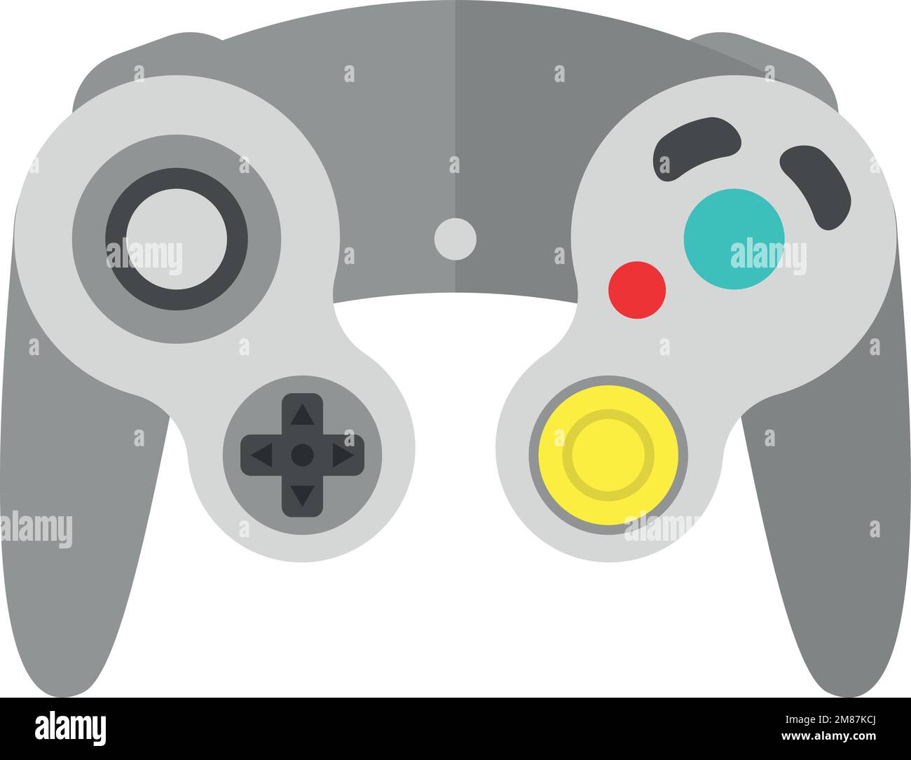 Console controller. Home video game joystick icon Stock Vector Image ...