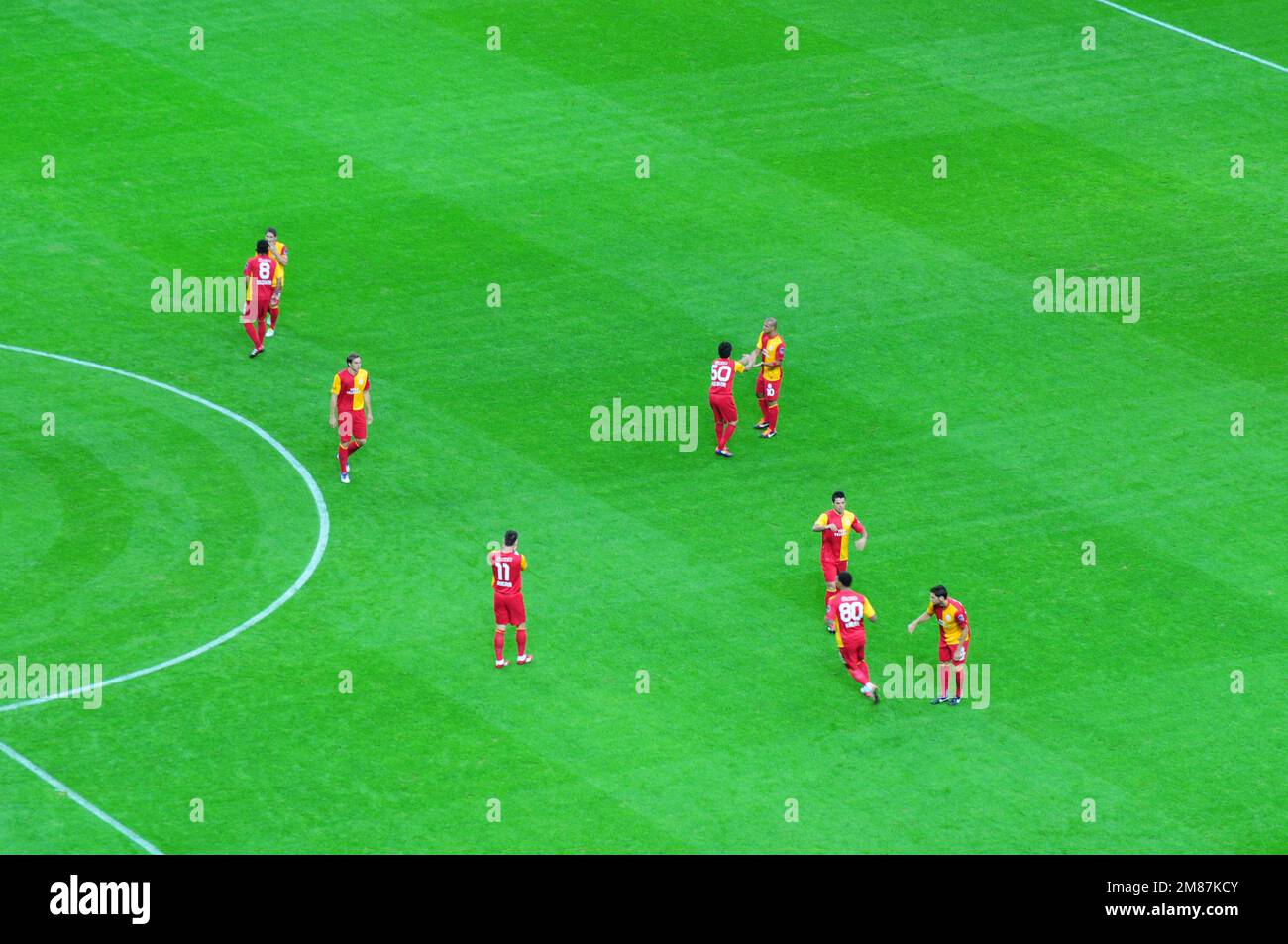 Galatasaray Football Team Stadium Stock Photo - Alamy