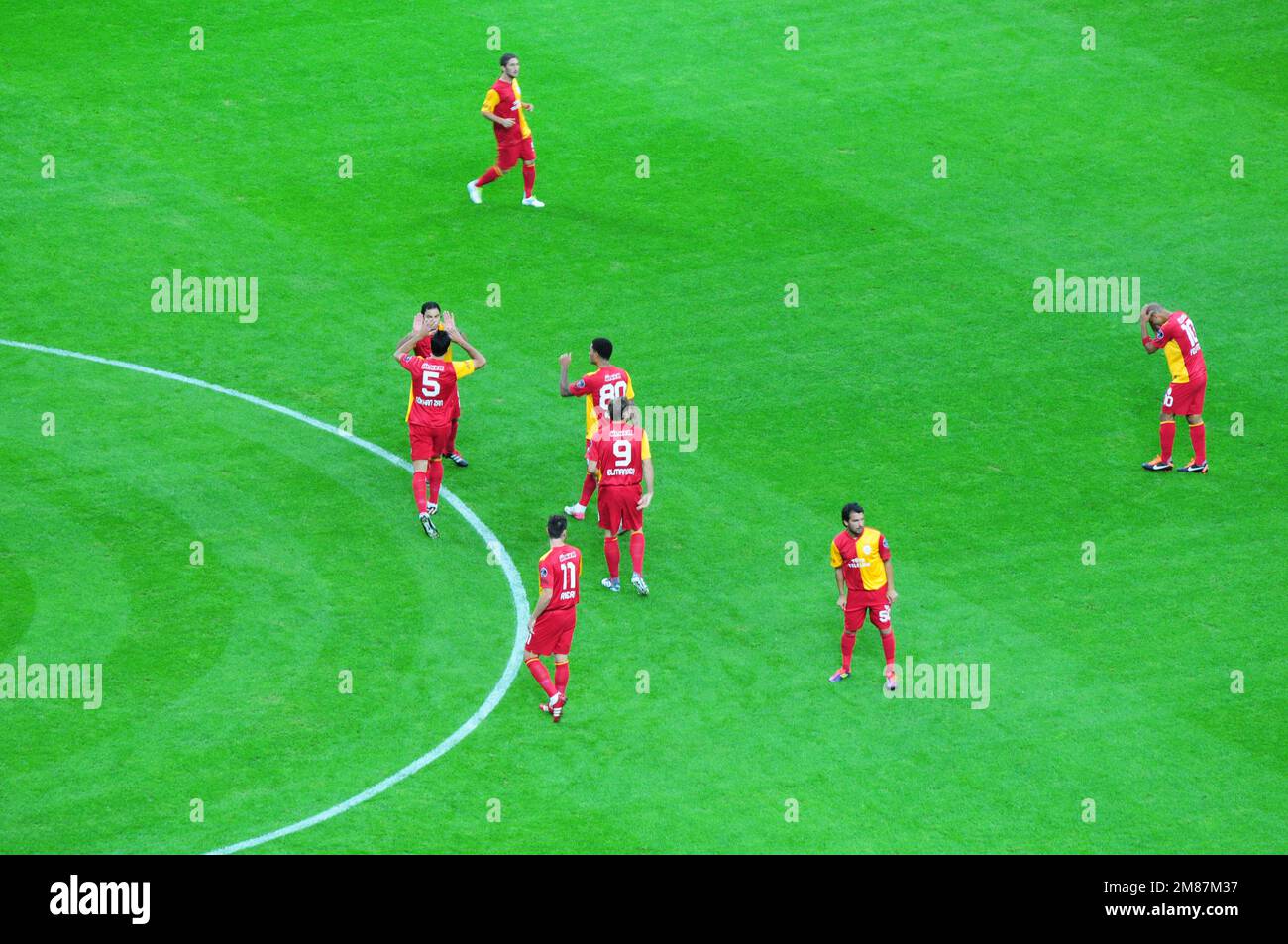 Galatasaray Football Team Stadium Stock Photo - Alamy