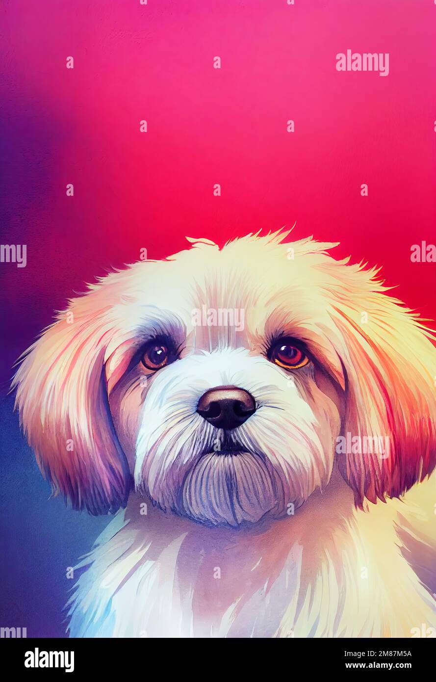 Lhasa apsos puppy hi-res stock photography and images - Alamy