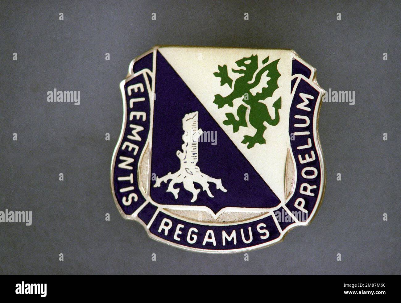 Approved insignia for: Chemical Corps. Country: Unknown Stock Photo - Alamy