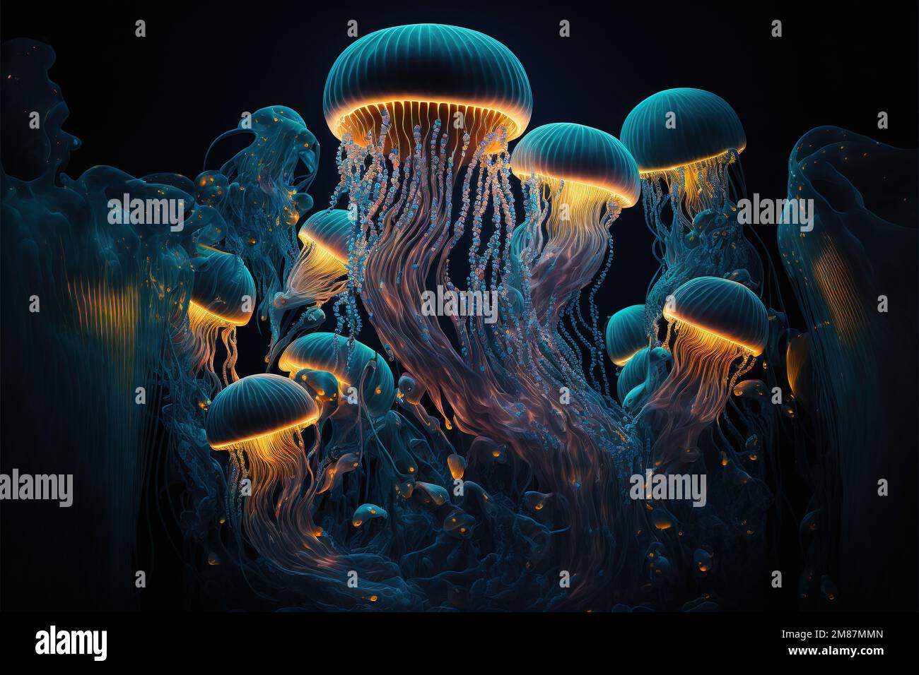 Funny jellyfish hi-res stock photography and images - Alamy