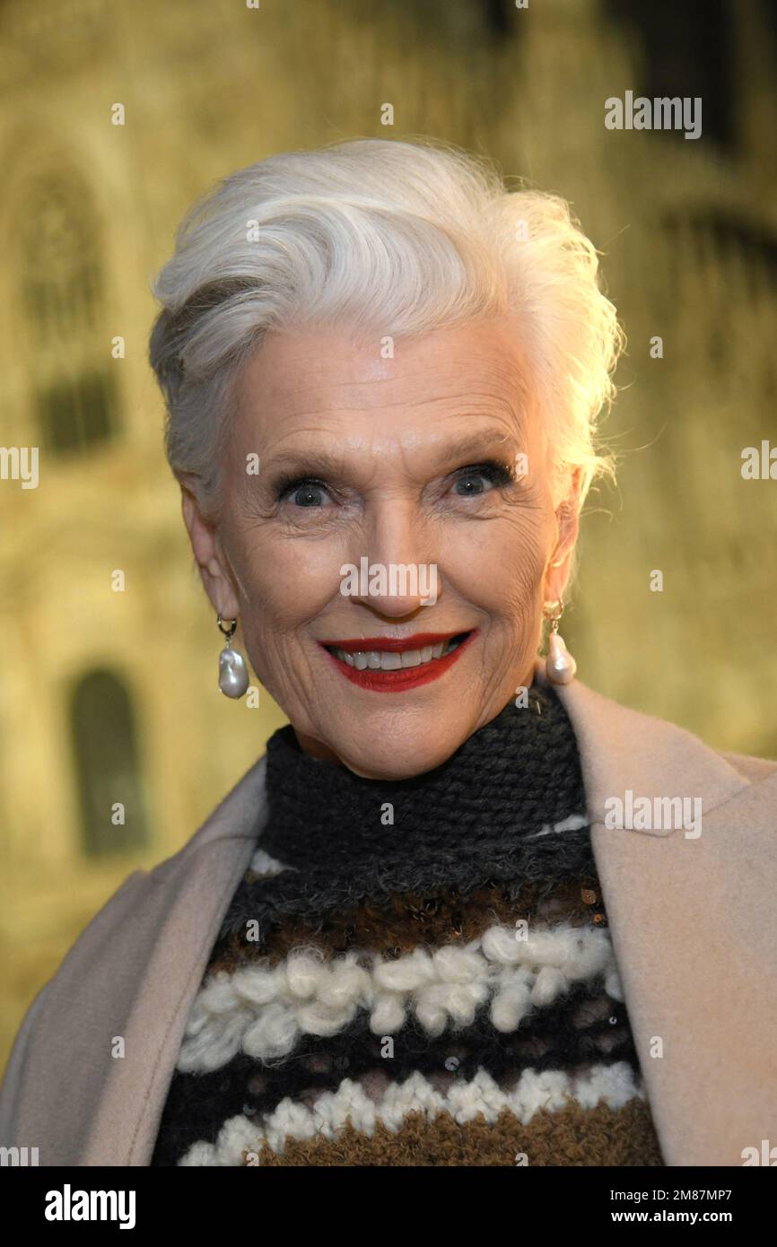 Milan, Italy. 12th Jan, 2023. Milan, Presentation of the book by Maye ...