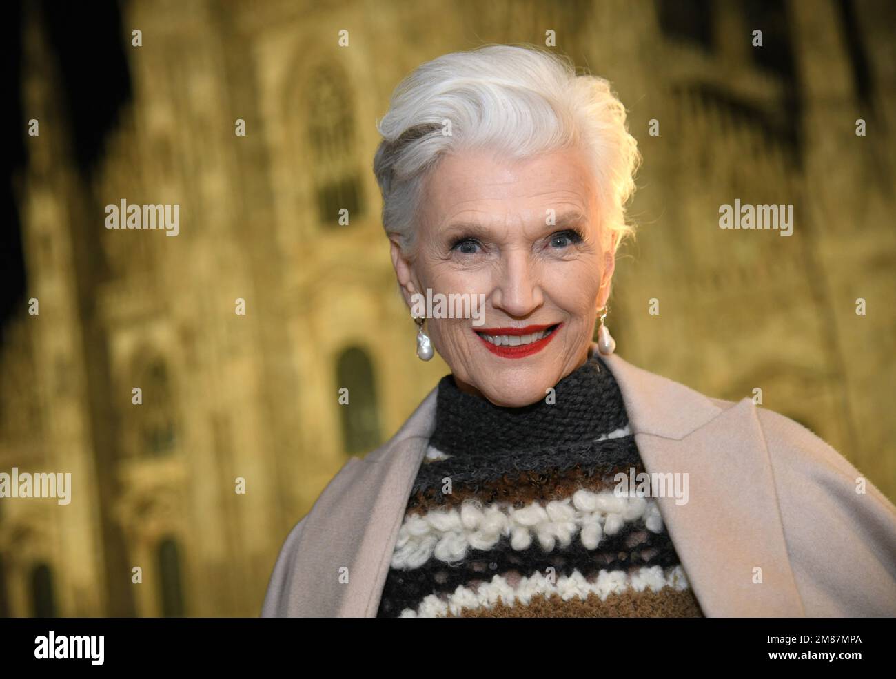 Milan, Italy. 12th Jan, 2023. Milan, Presentation of the book by Maye ...