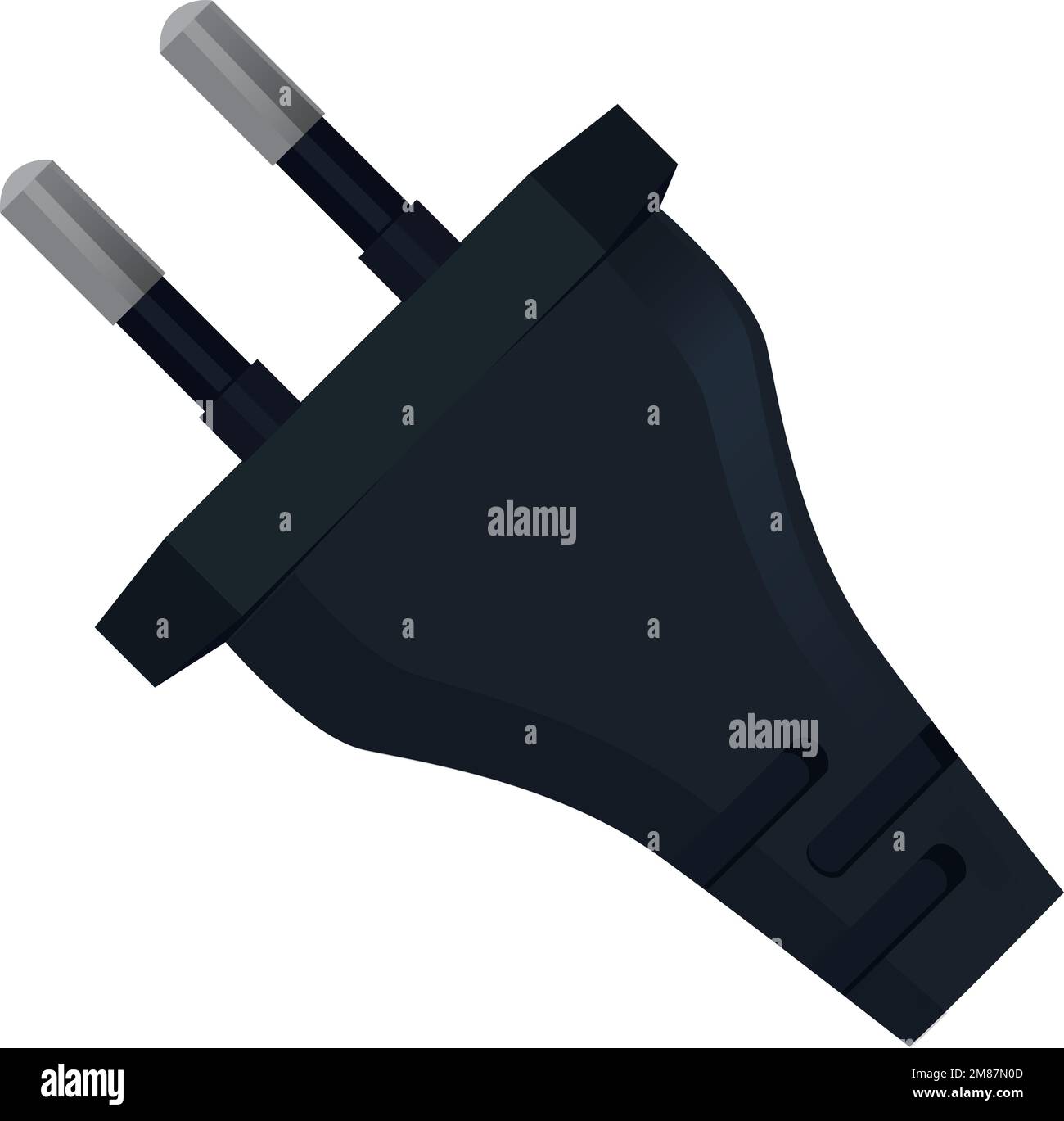 Power plug icon. Cartoon electric energy supply Stock Vector Image ...