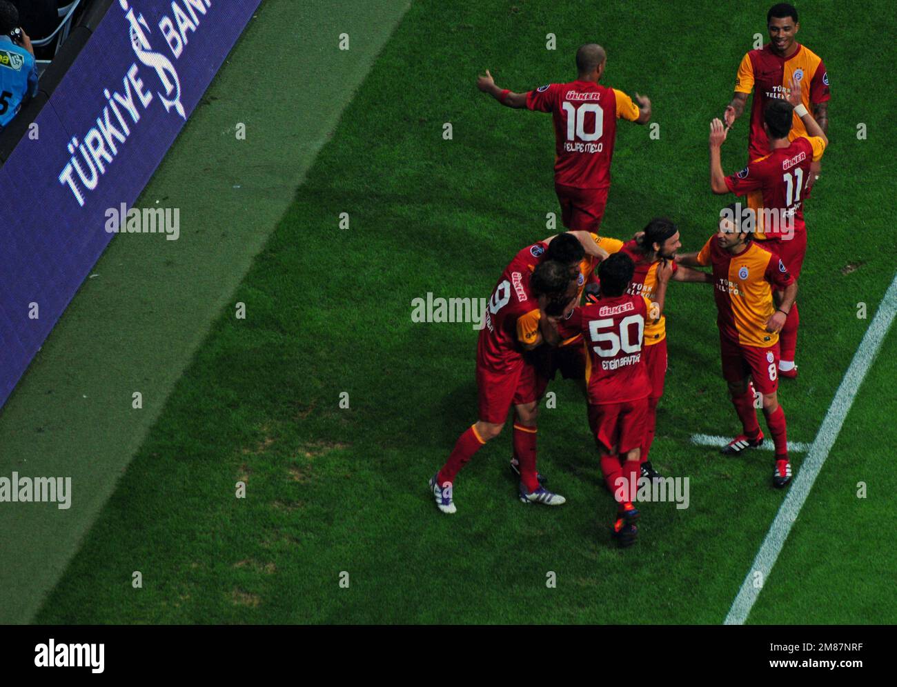 Galatasaray Football Team Stadium Stock Photo - Alamy