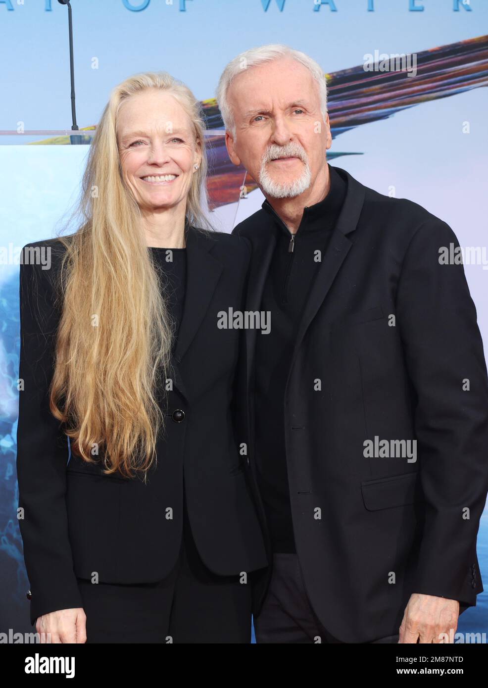 Hollywood, Ca. 12th Jan, 2023. James Cameron and Suzy Amis Cameron at ...