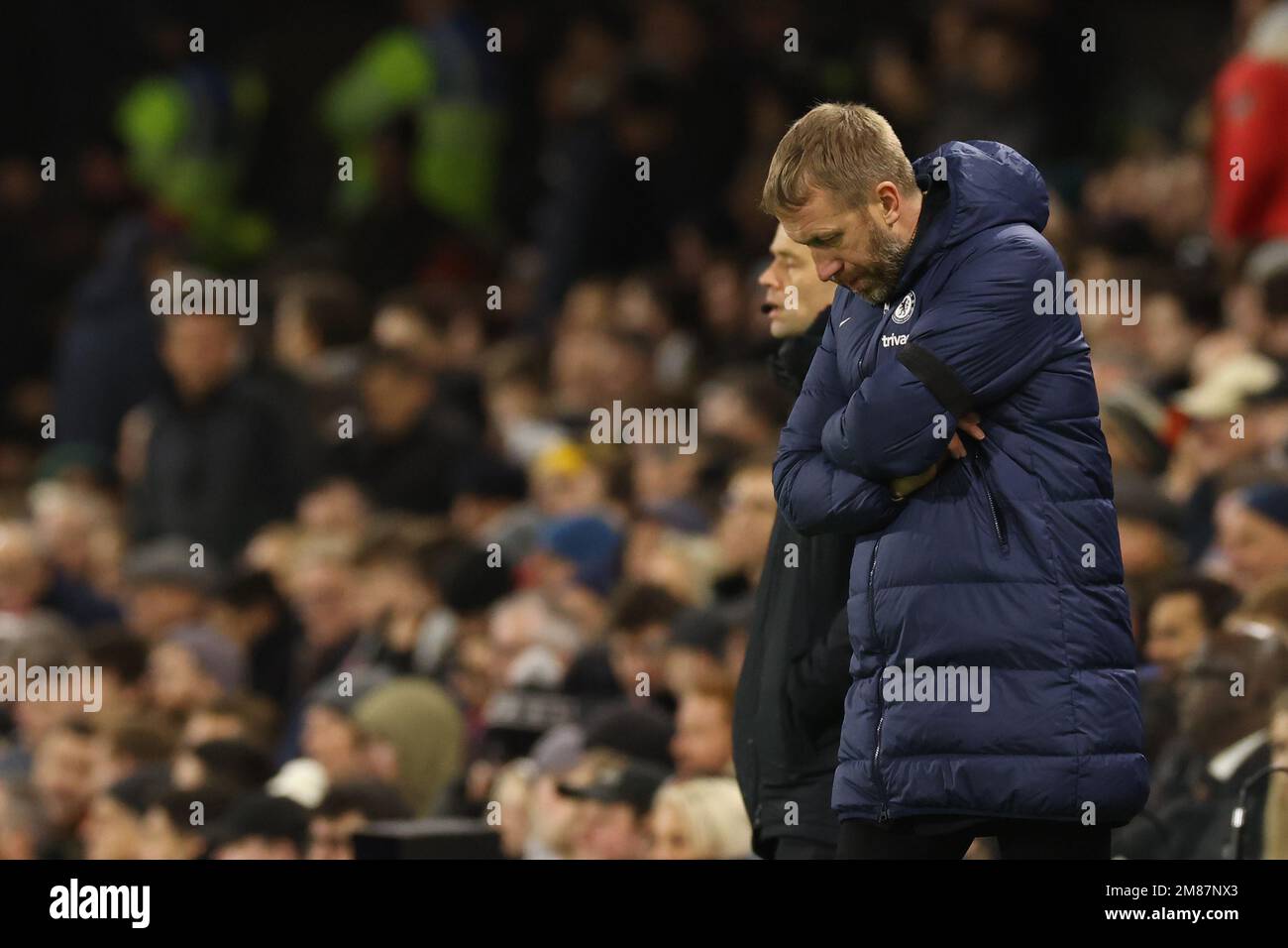 Craven Cottage, Fulham, London, UK. 12th Jan, 2023. Premier League ...