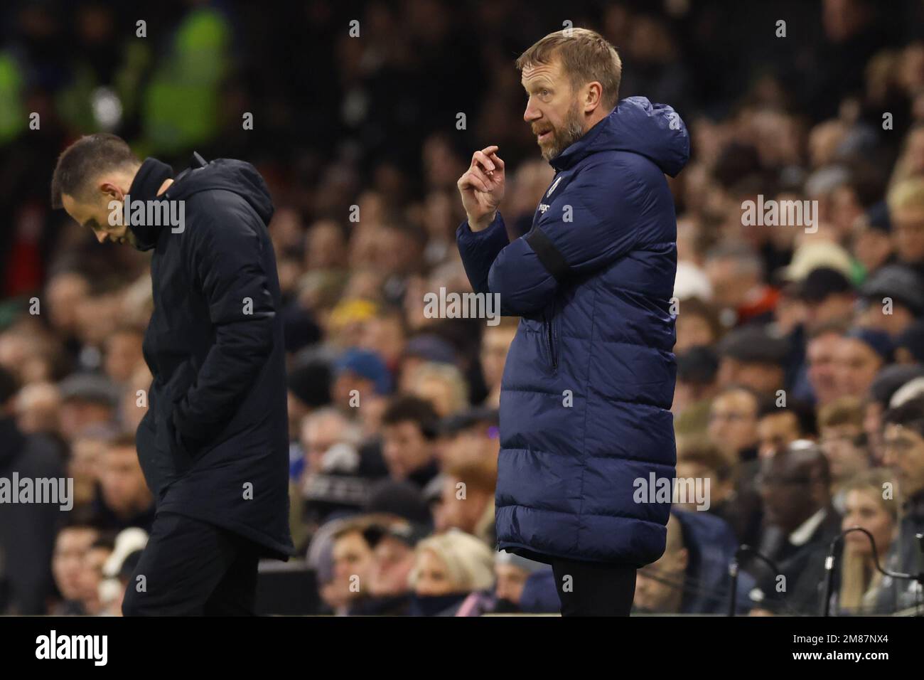 Craven Cottage, Fulham, London, UK. 12th Jan, 2023. Premier League ...