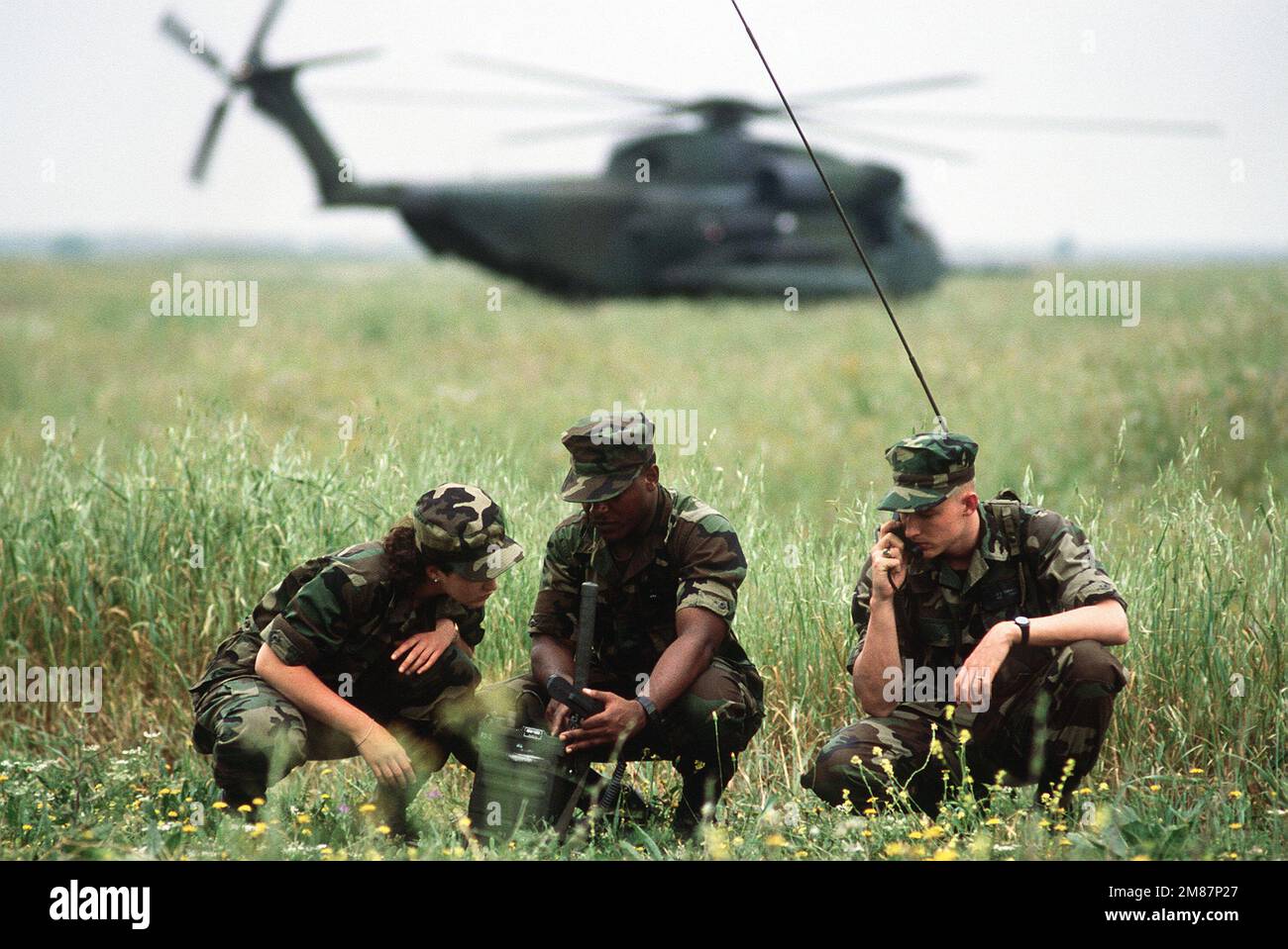 Members of the 7th Special Operations Squadron Communications ...