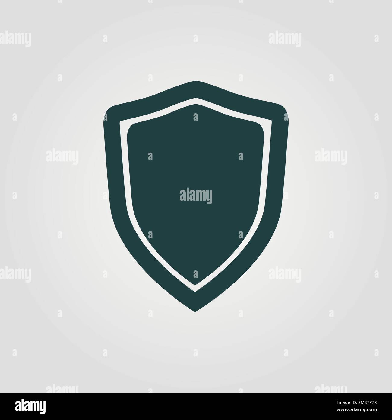 Guard vector icon. Black illustration isolated on white background for ...