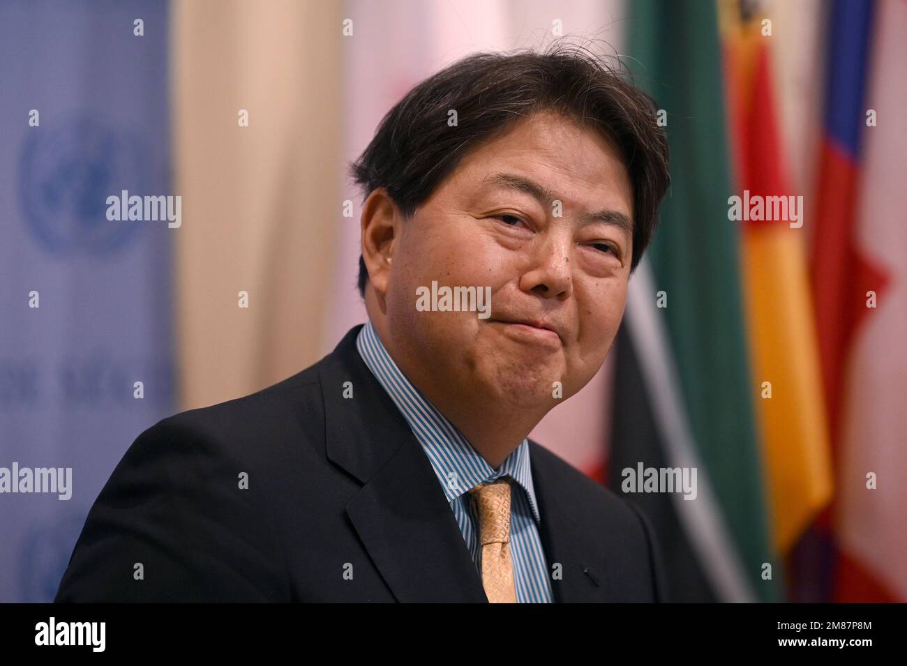 Mr. Yoshimasa Hayashi, Minister for Foreign Affairs of Japan, and ...