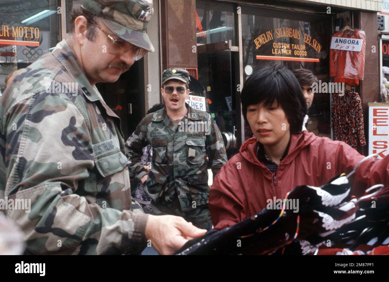 DA-ST-87-13008. Subject Operation/Series: TEAM SPIRIT '87 Base: Itaewon ...