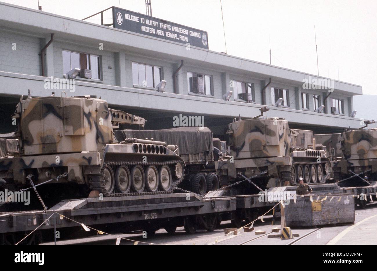 DA-ST-87-13043. Subject Operation/Series: TEAM SPIRIT '87 Base: Pusan ...