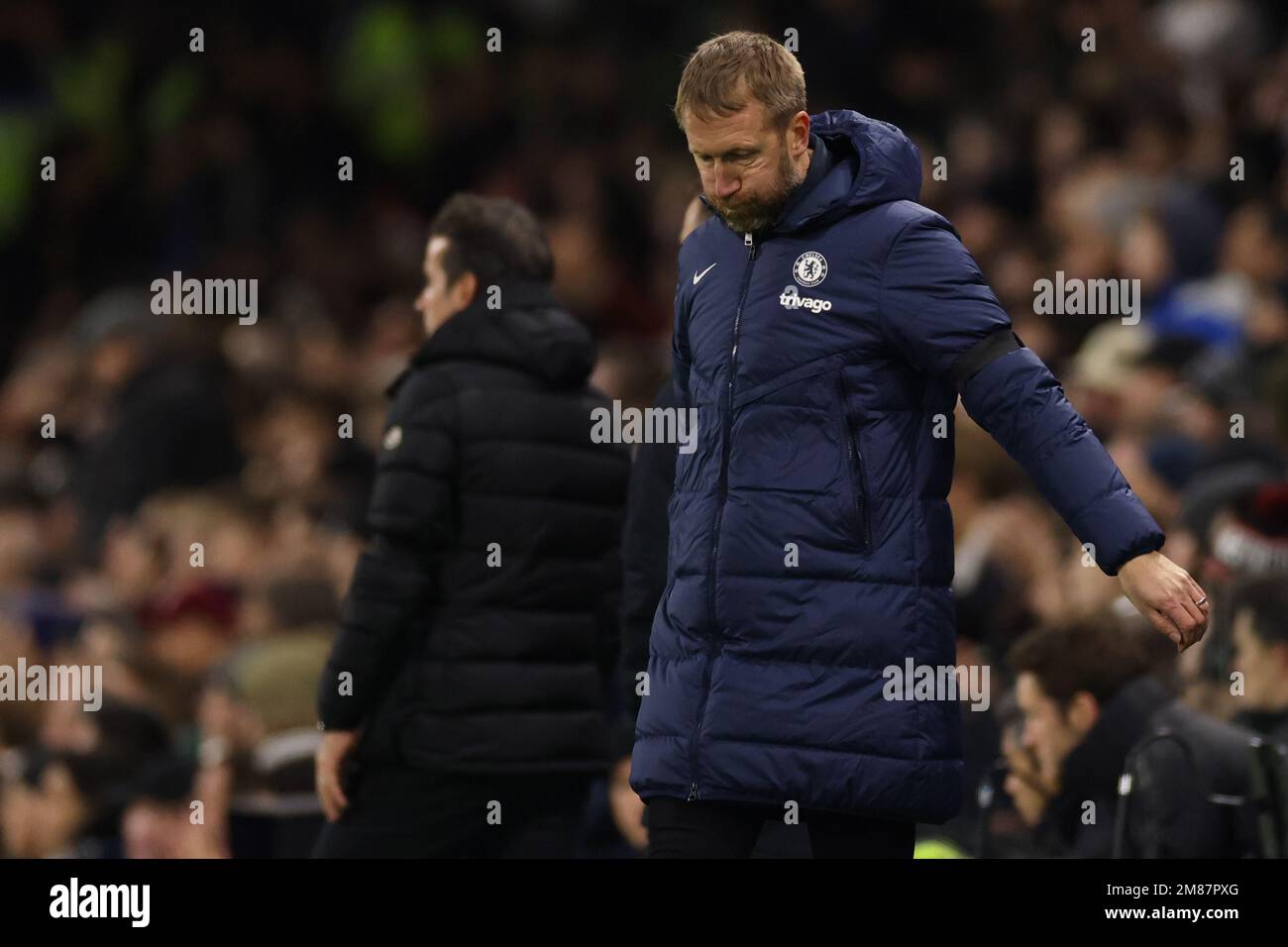 Craven Cottage, Fulham, London, UK. 12th Jan, 2023. Premier League ...