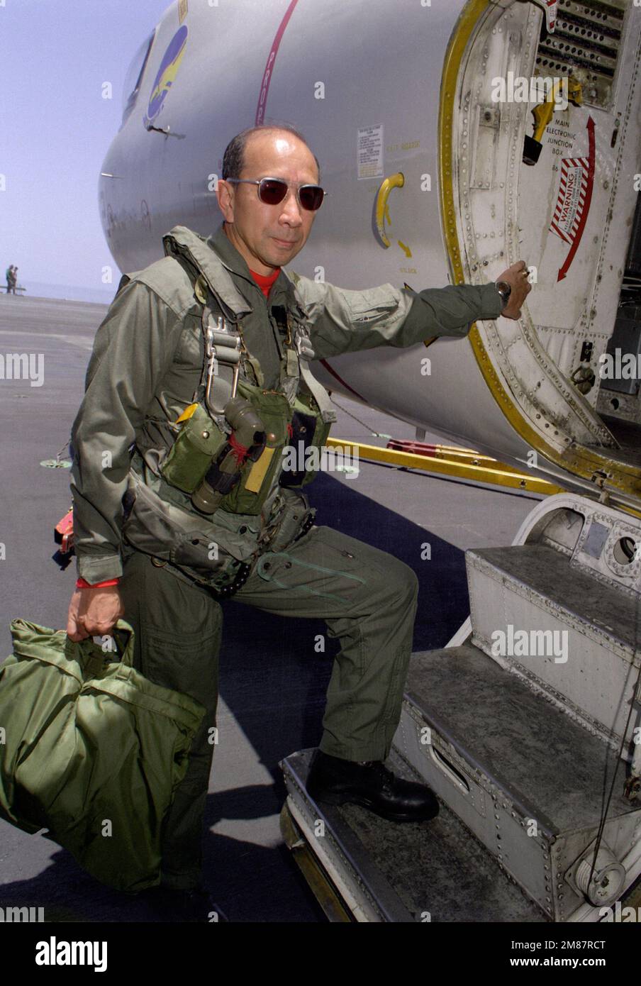 Rear Admiral Robert E. U. Kihune, commander, Cruiser Destroyer Group 5 ...