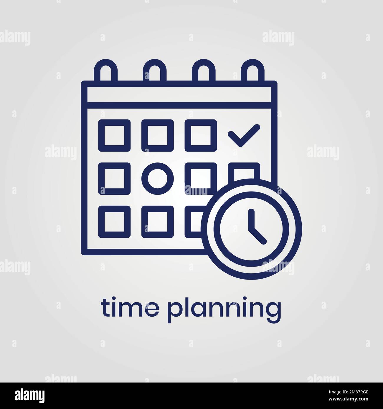 Time Planning icon vector eps file Stock Vector Image & Art - Alamy