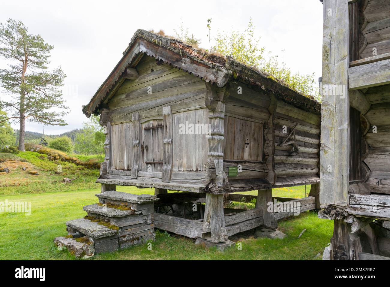 Architectural timber ljosdalburet ljosdal architecture hi-res stock ...